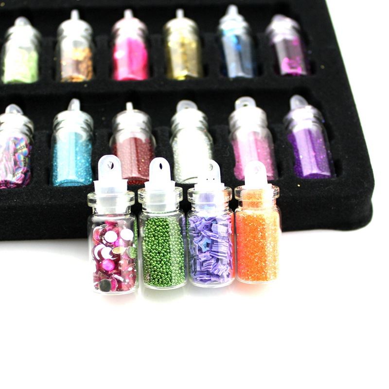 Nail Decoration / Negle Dekoration Kit til manicure med perler ...
