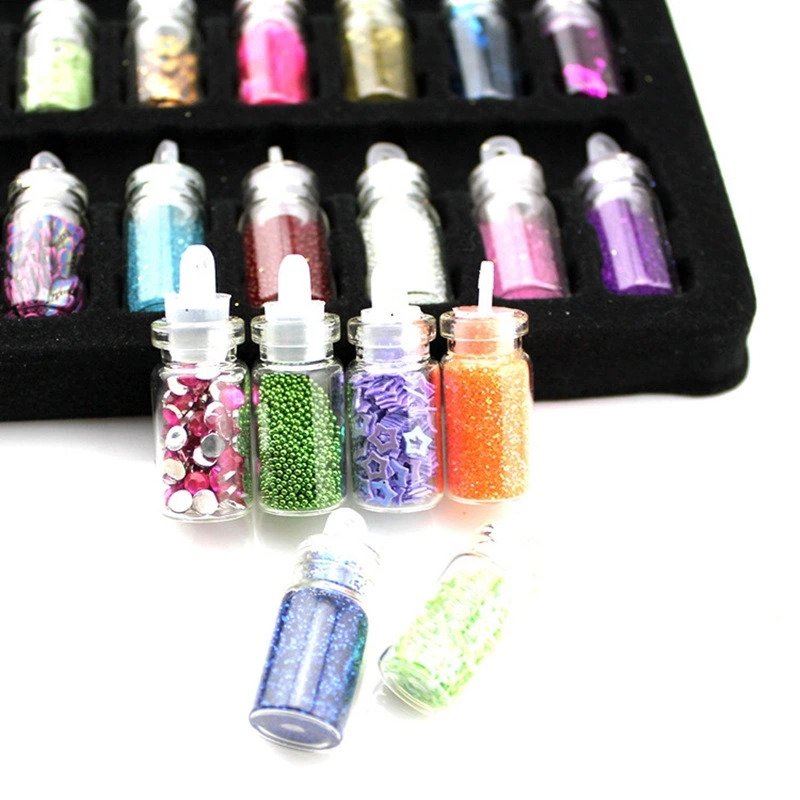 Nail Decoration / Negle Dekoration Kit til manicure med perler ...